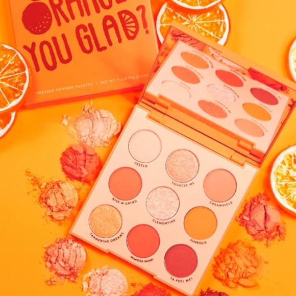 Colourpop | Makeup | Colourpop Orange You Glad 9pan Pressed Powder ...